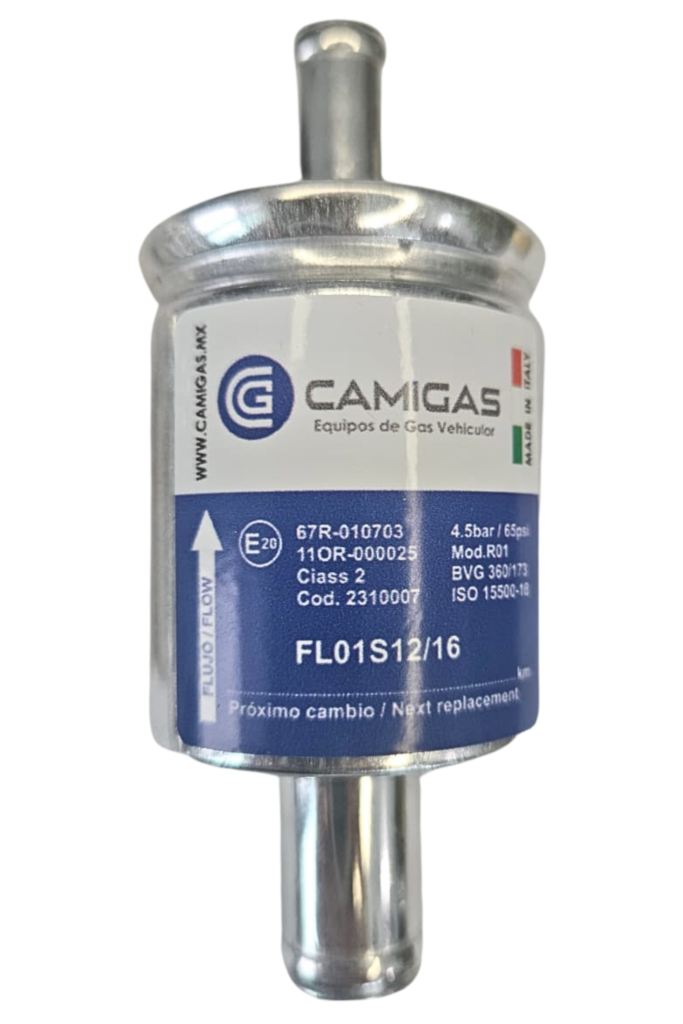 Filtro gas vapor 12/16 – CAMIGAS